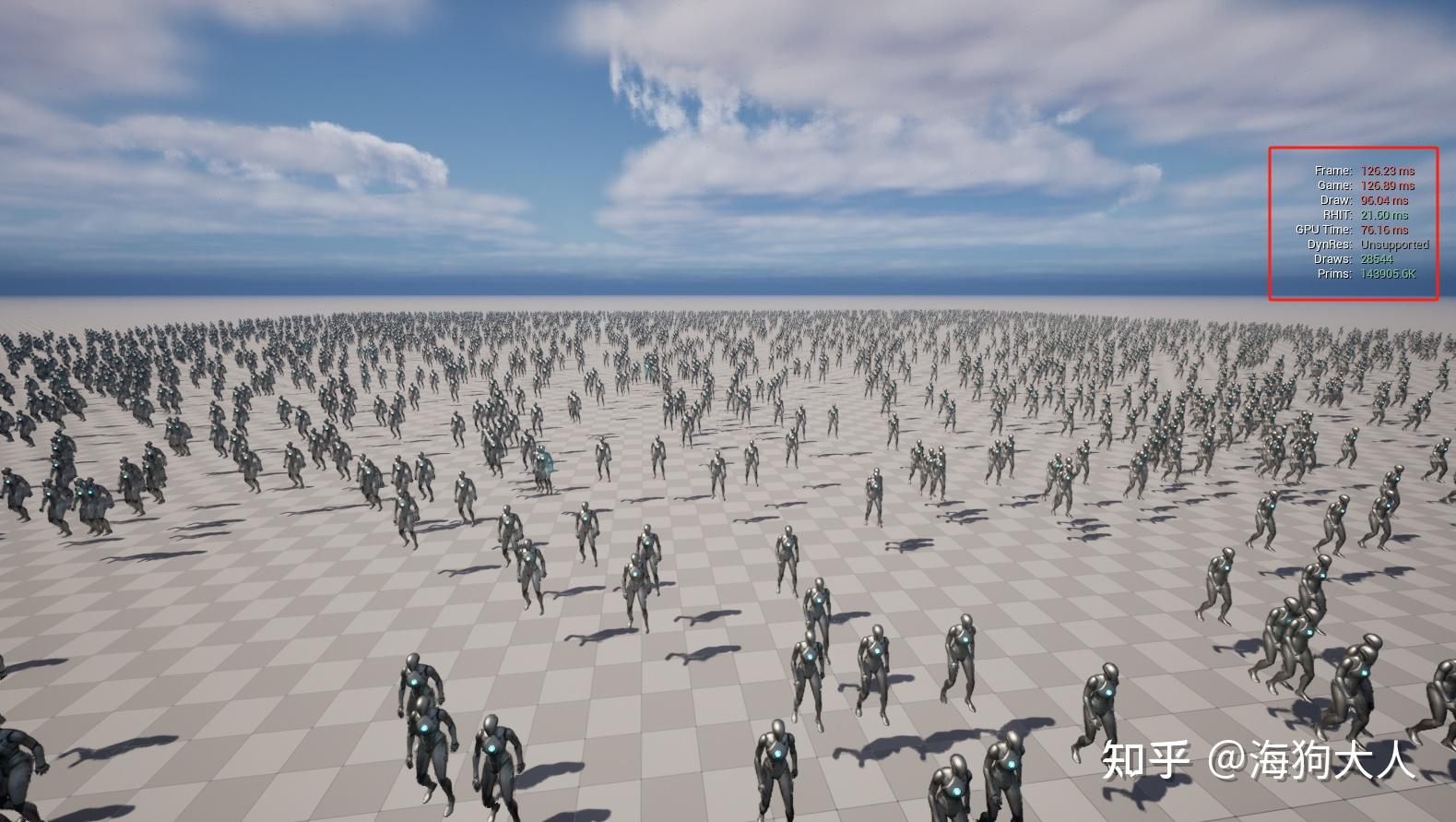 UE5 万人同屏运动，超大规模集群方案 - 知乎