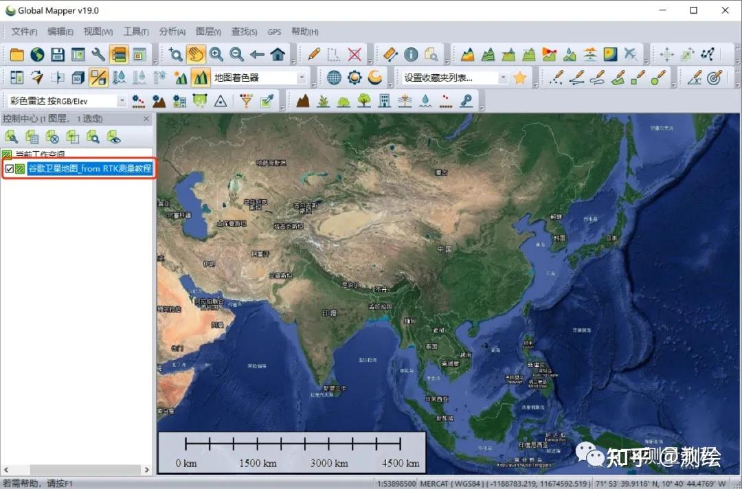 Global Mapper 如何导入谷歌地图? 知乎