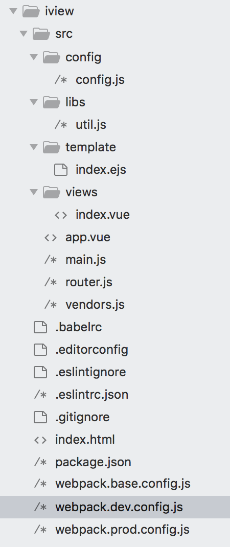 前端-基于iview及webpack的框架搭建 - 知乎