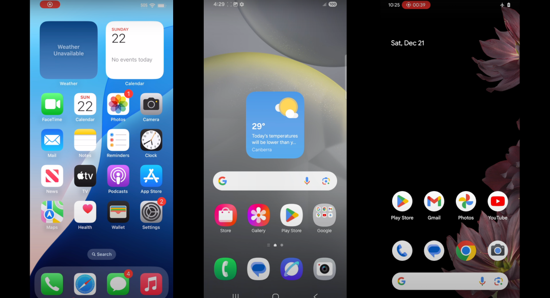 系统对比丨iOS 18和安卓15UI界面对比 - 知乎