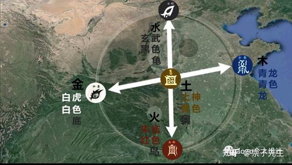 五岳真形图——中国五大名山的logo解读(北岳与西岳图形有误) 知乎