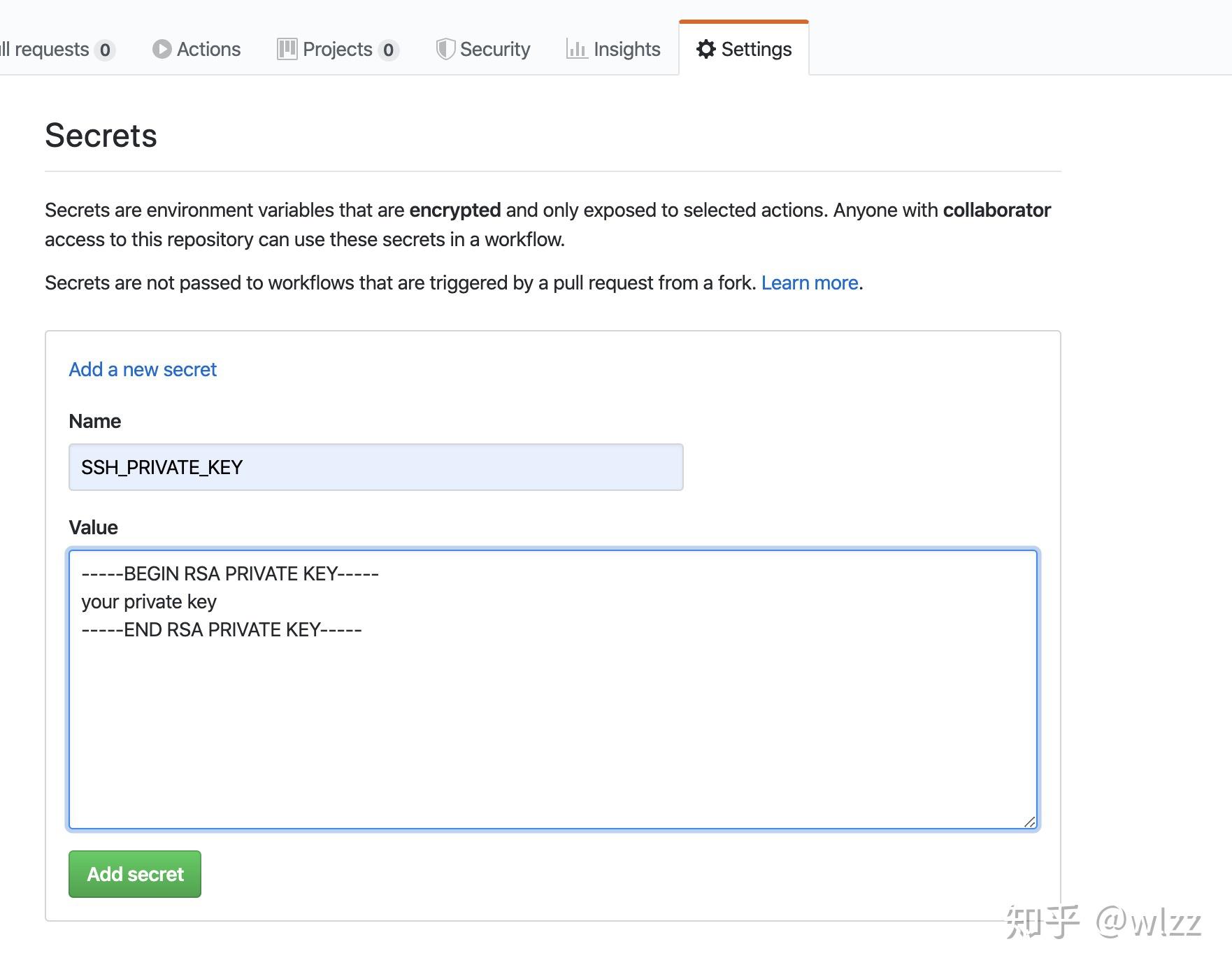 使用Github Action 部署项目到云服务器 - 知乎