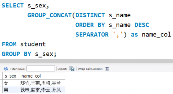 MySQL中group by分组和聚合函数 - 知乎