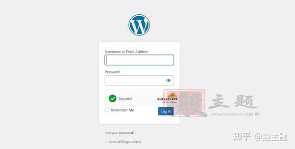 WordPress登录表单添加Cloudflare Turnstile验证功能图文教程 - 知乎