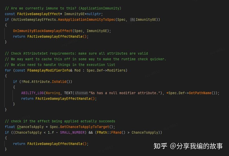 UE4:GAS系统 ,GameplayEffect应用流程及Attribute修改 - 知乎