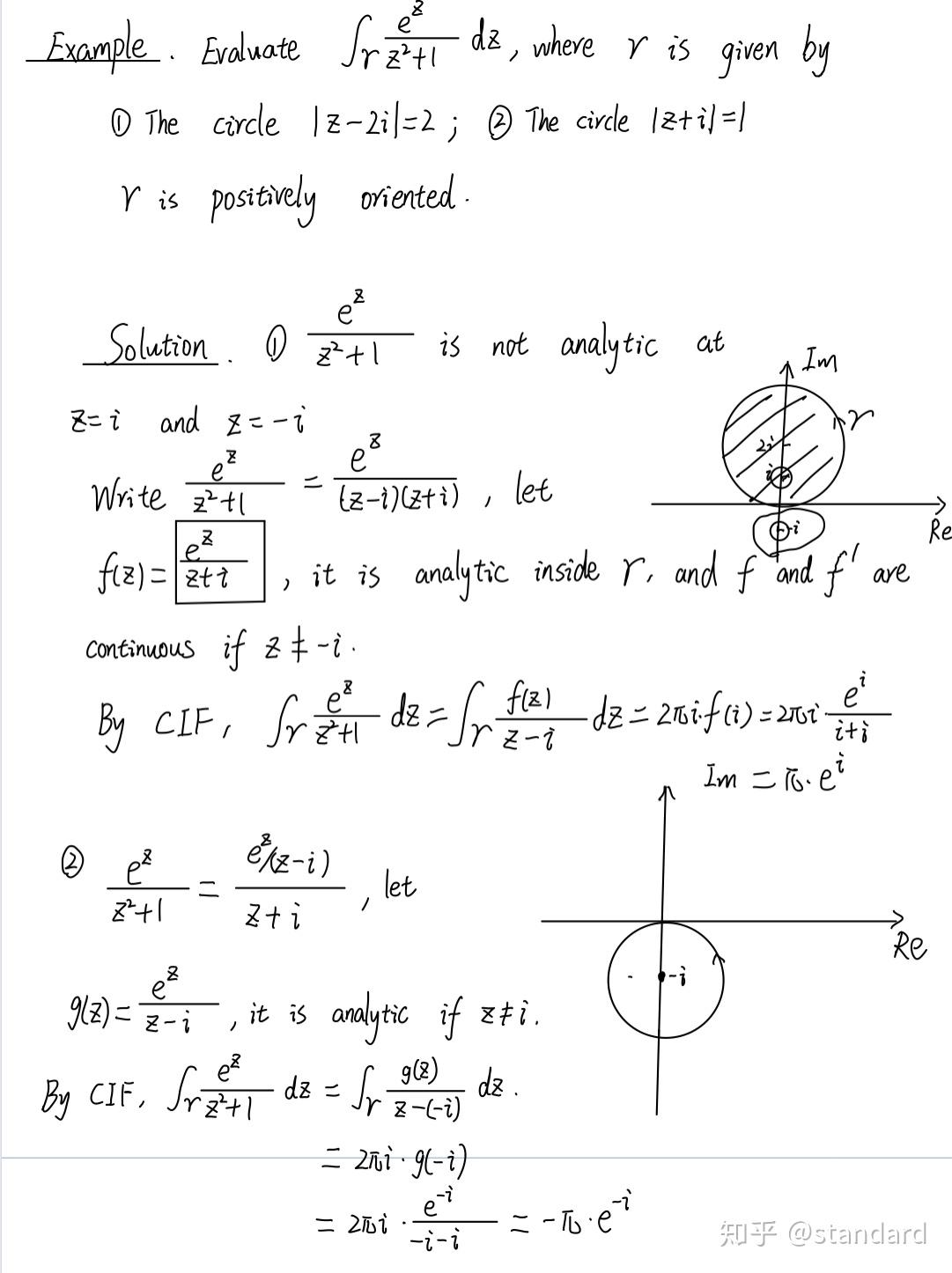 Complex function学习笔记lecture 10，11 - 知乎