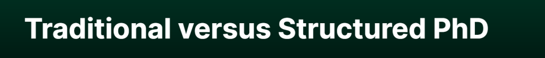 原来读博也有这么多门道！带你一文读懂结构化PhD - 知乎
