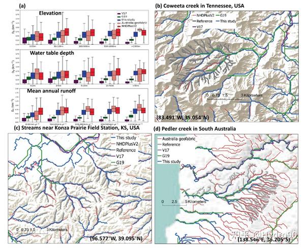 MERIT Hydro–Vector（解释可变排水密度的矢量全球河流网络数据集）介绍及下载 - 知乎