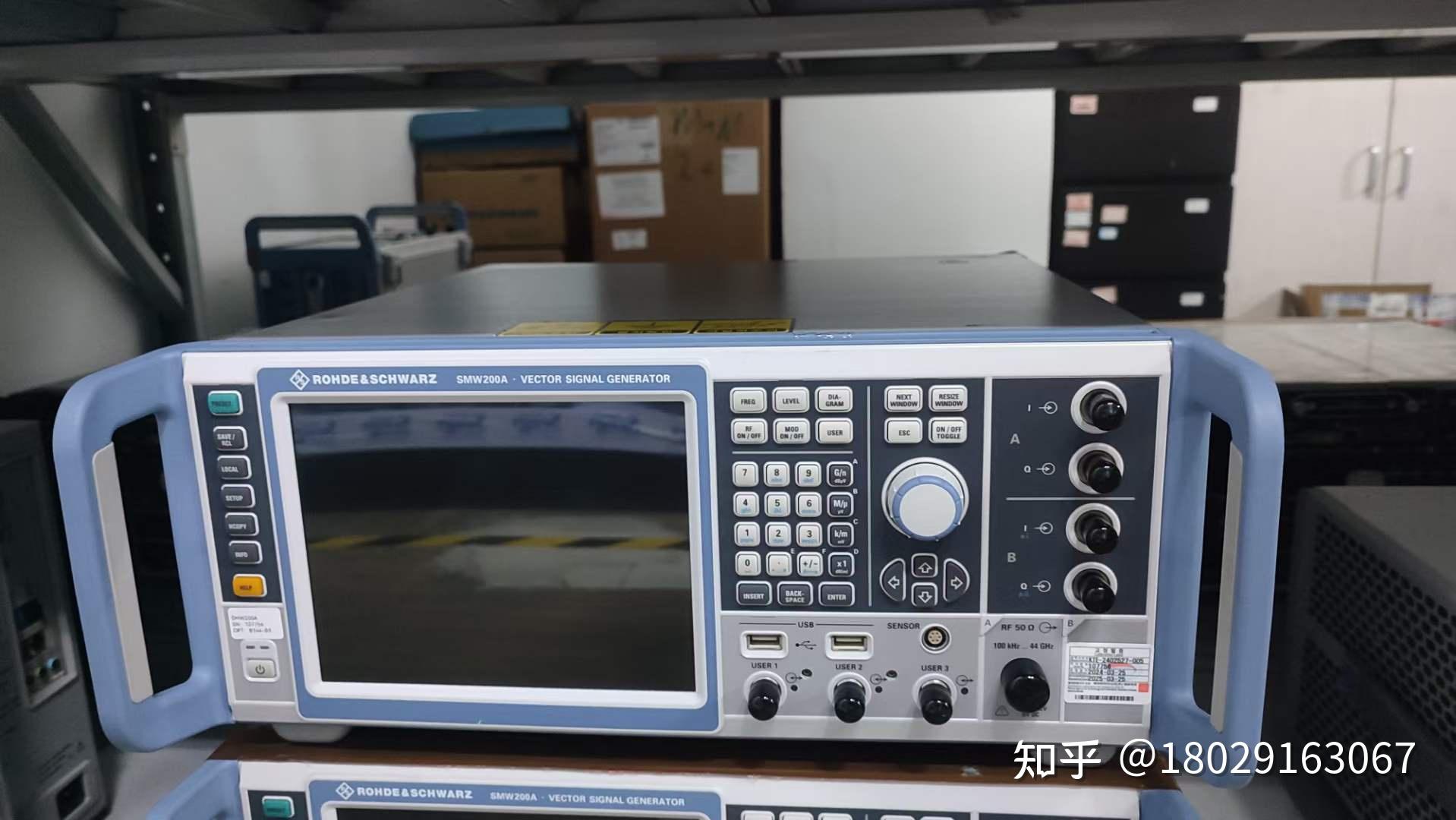 罗德与施瓦茨SMW200A矢量信号发生器R&S - 知乎