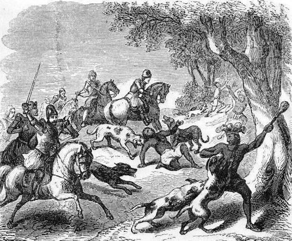 15世纪末的西班牙殖民者：对抗印第安人时，一条狗抵得上10个人 - 知乎