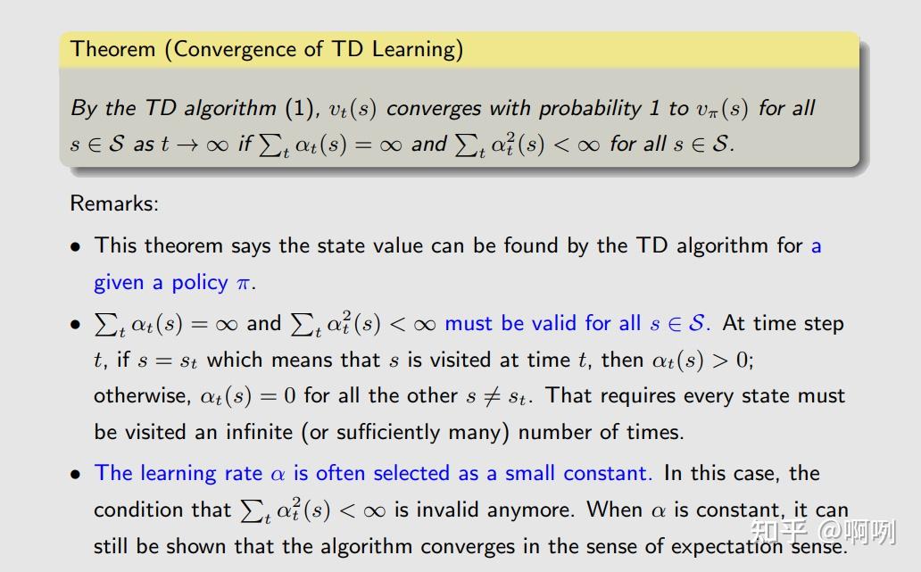 强化学习07——时序差分方法（Temporal-Difference Learning） - 知乎
