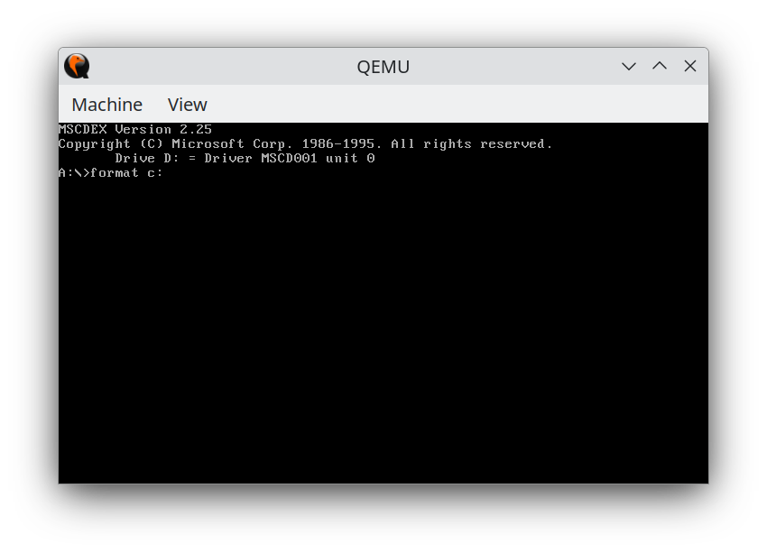 qemu 第四篇：在 qemu 中安装 windows 95 ( 净弄些没用的：（ - 知乎