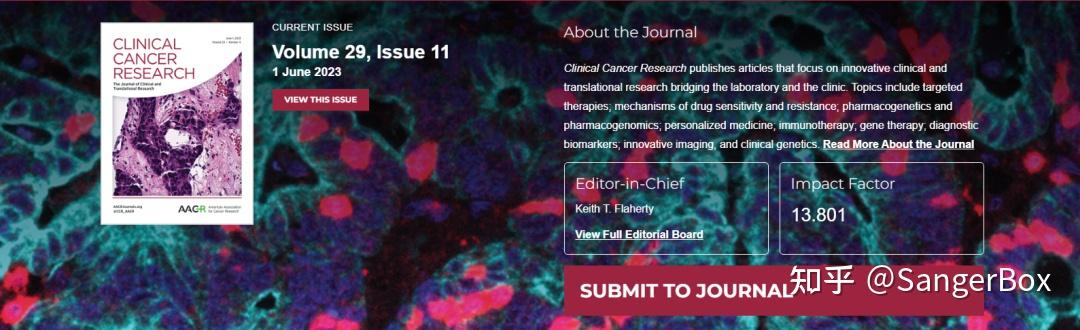 合集22# Clinical Cancer Research：生信与实验齐飞的一流肿瘤期刊 - 知乎