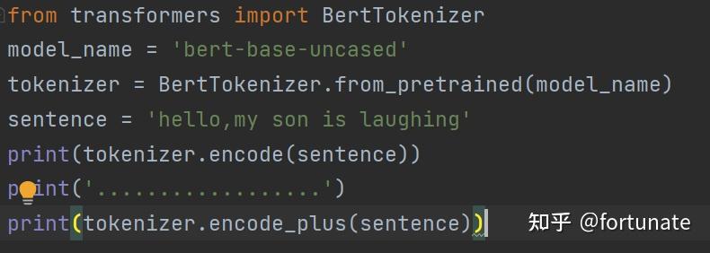 BertTokenizer tokenizer.encode与encode_plus - 知乎