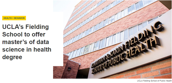 名额有限，申请直录！23Fall入学，UCLA健康数据科学硕士！ - 知乎