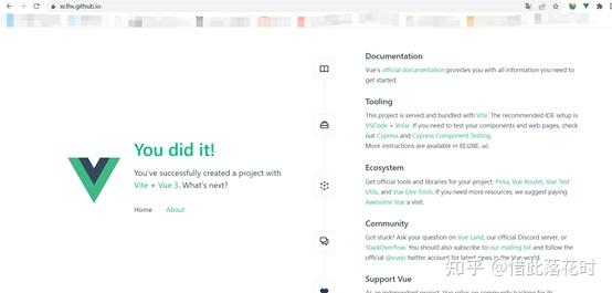 将Vue项目部署到github pages(超级简单-两步搞定） - 知乎