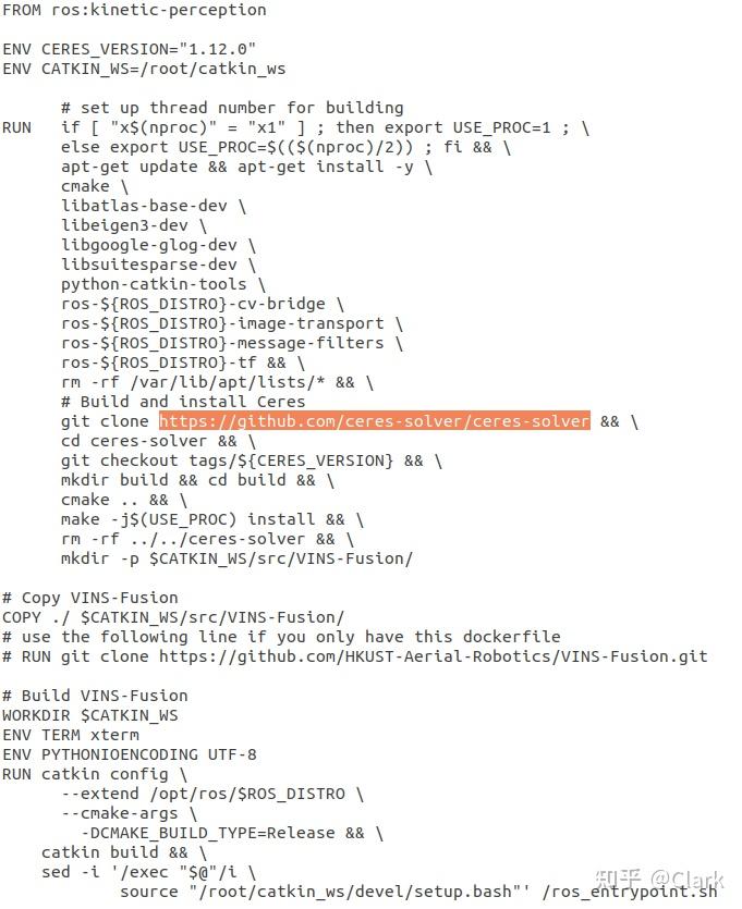 Docker + VINS_Fusion - 知乎