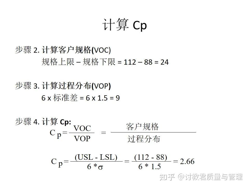 CP vs CPK：过程能力的全分析 - 知乎