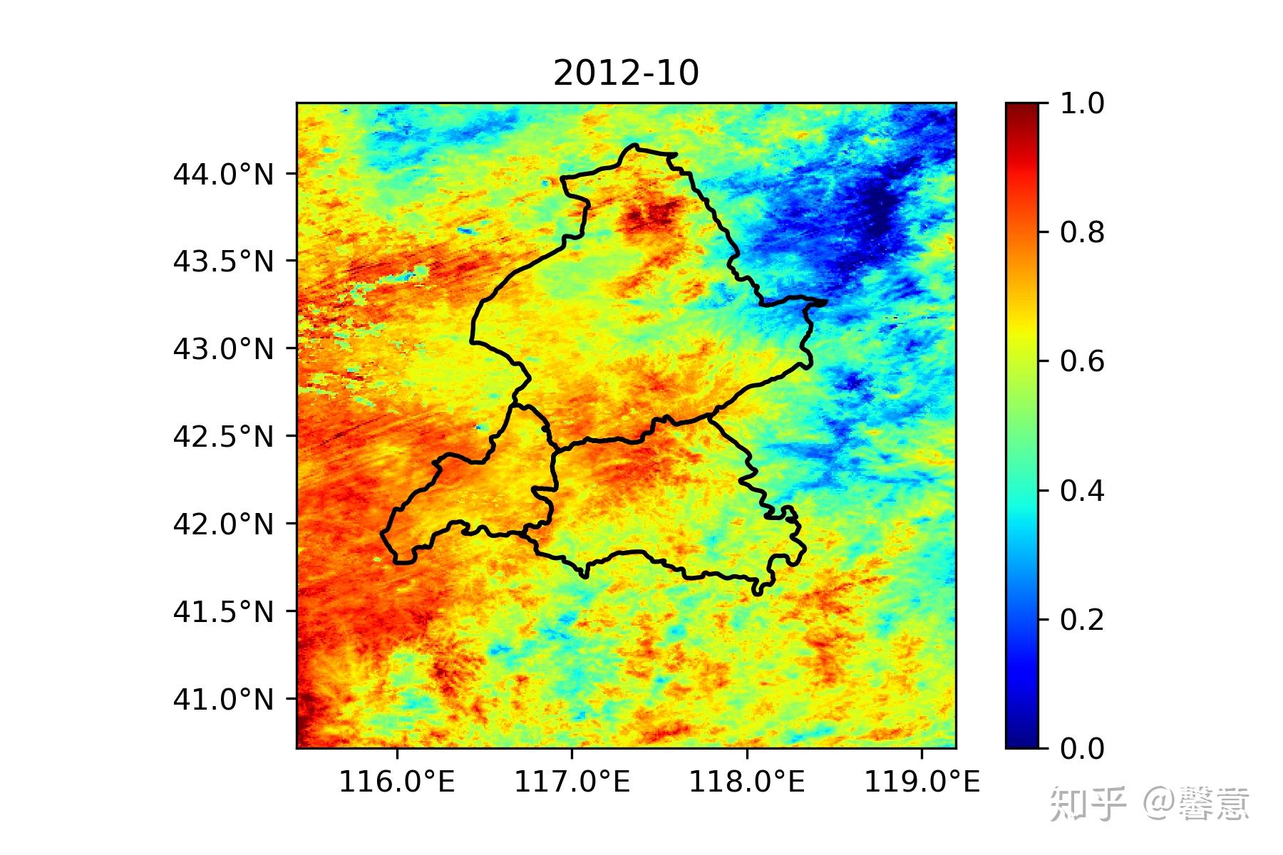 python使用modis数据实现温度植被干旱指数TVDI的计算 - 知乎