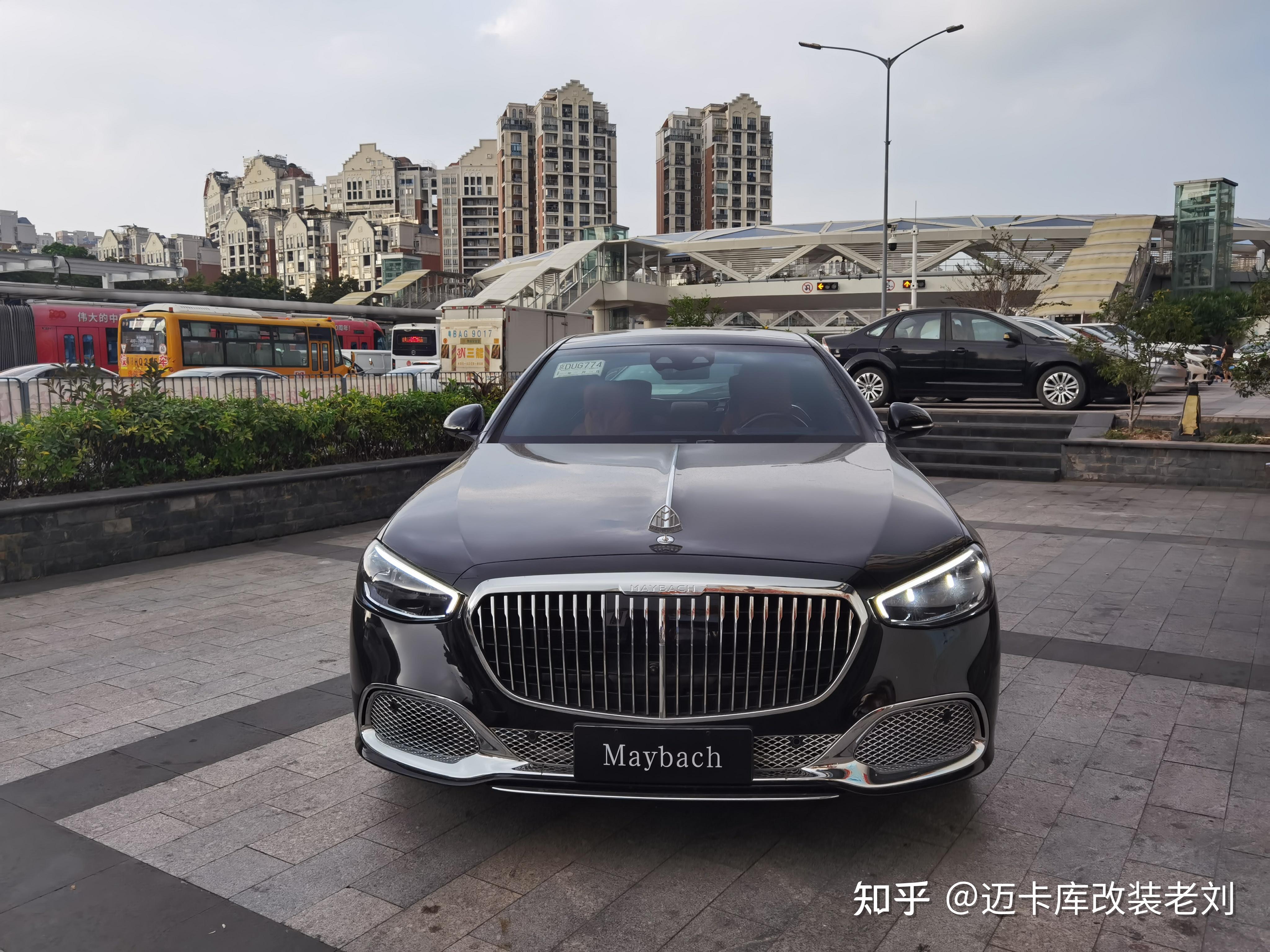 至臻礼道，品味不凡！21款迈巴赫s480改S680外观双拼色及电动后门 - 知乎