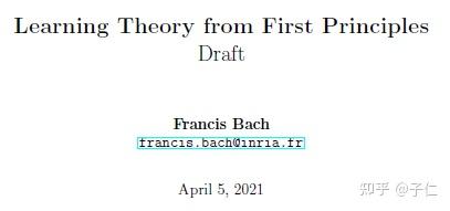 First Principles（第一性原理）与三本关于深度学习理论的书籍 - 知乎