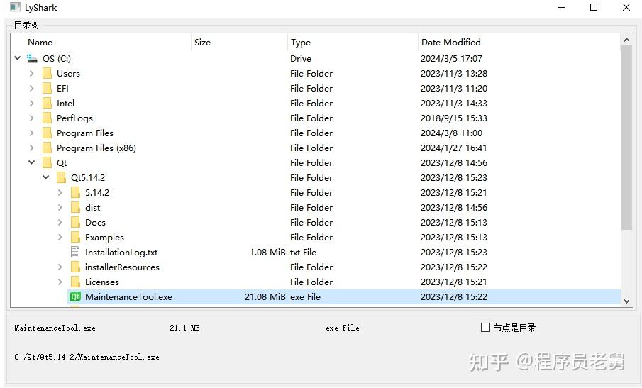 C++ Qt开发：QFileSystemModel文件管理组件 - 知乎