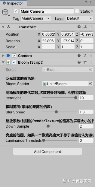 Unity3D分层的Bloom(泛光)效果(一) - 知乎