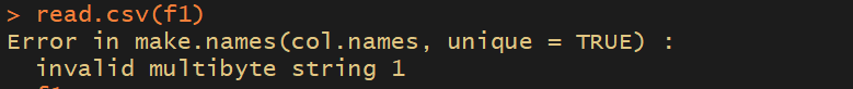 Error in make.names(col.names, unique = TRUE) - 知乎