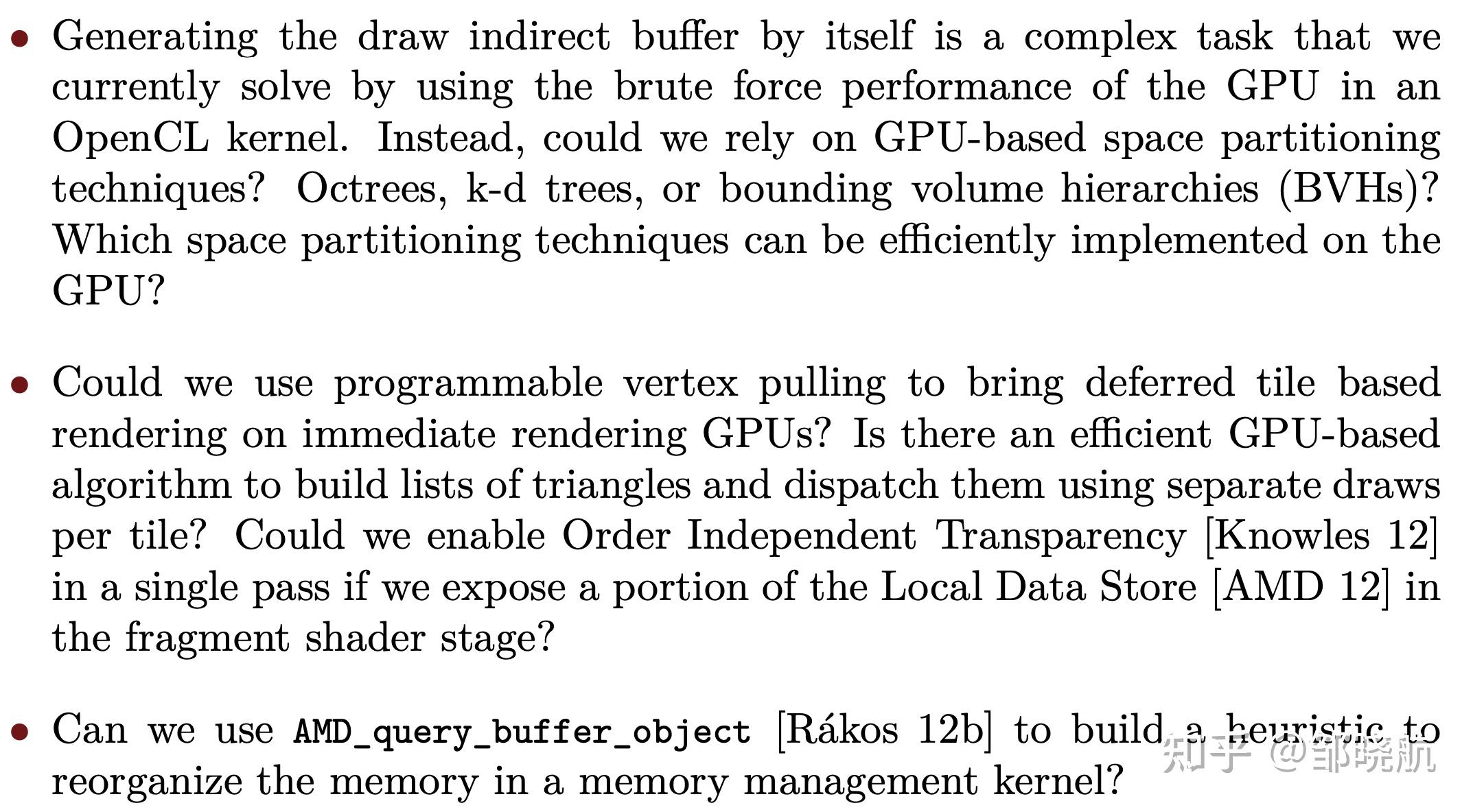 GPU-Driven Rendering Pipelines - 知乎