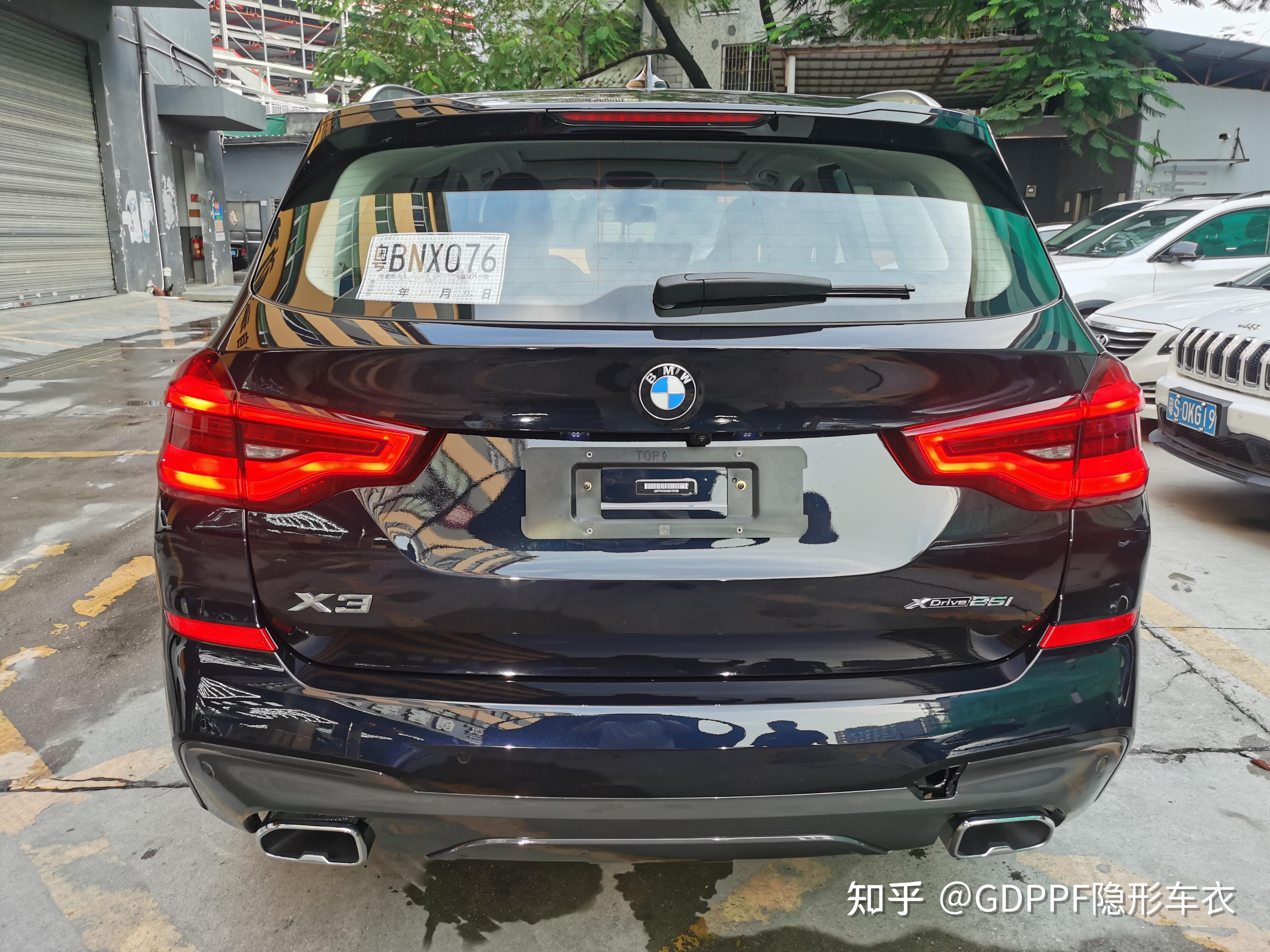 宝马X3车友看过来GDPPF的TPU车衣效果展示 - 知乎