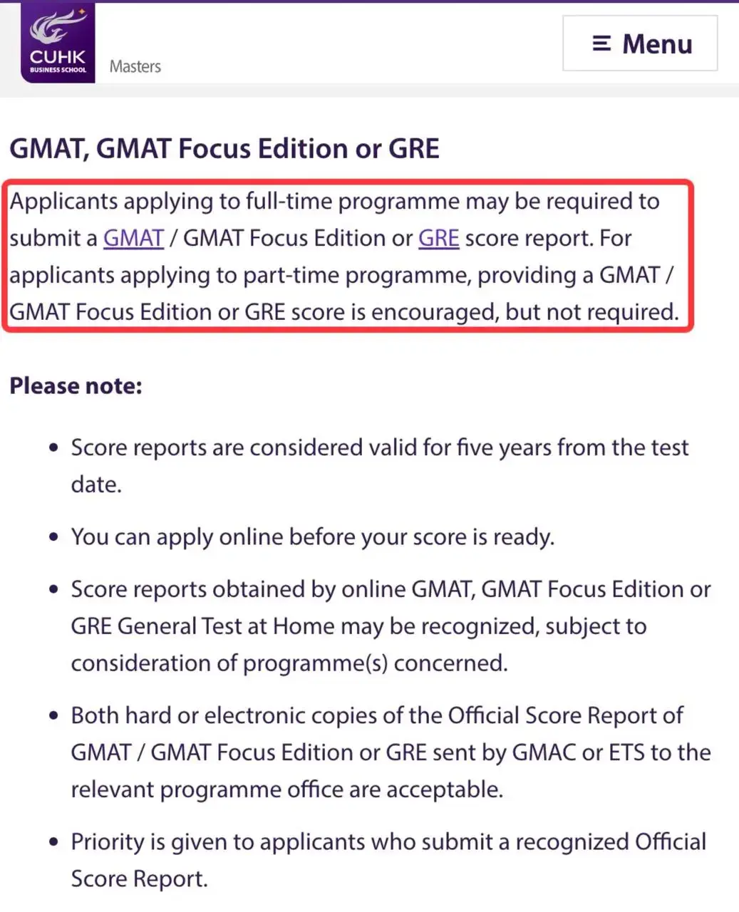 25fall留学香港必须考GMAT/GRE？香港各大院校GMAT/GRE要求盘点！ - 知乎