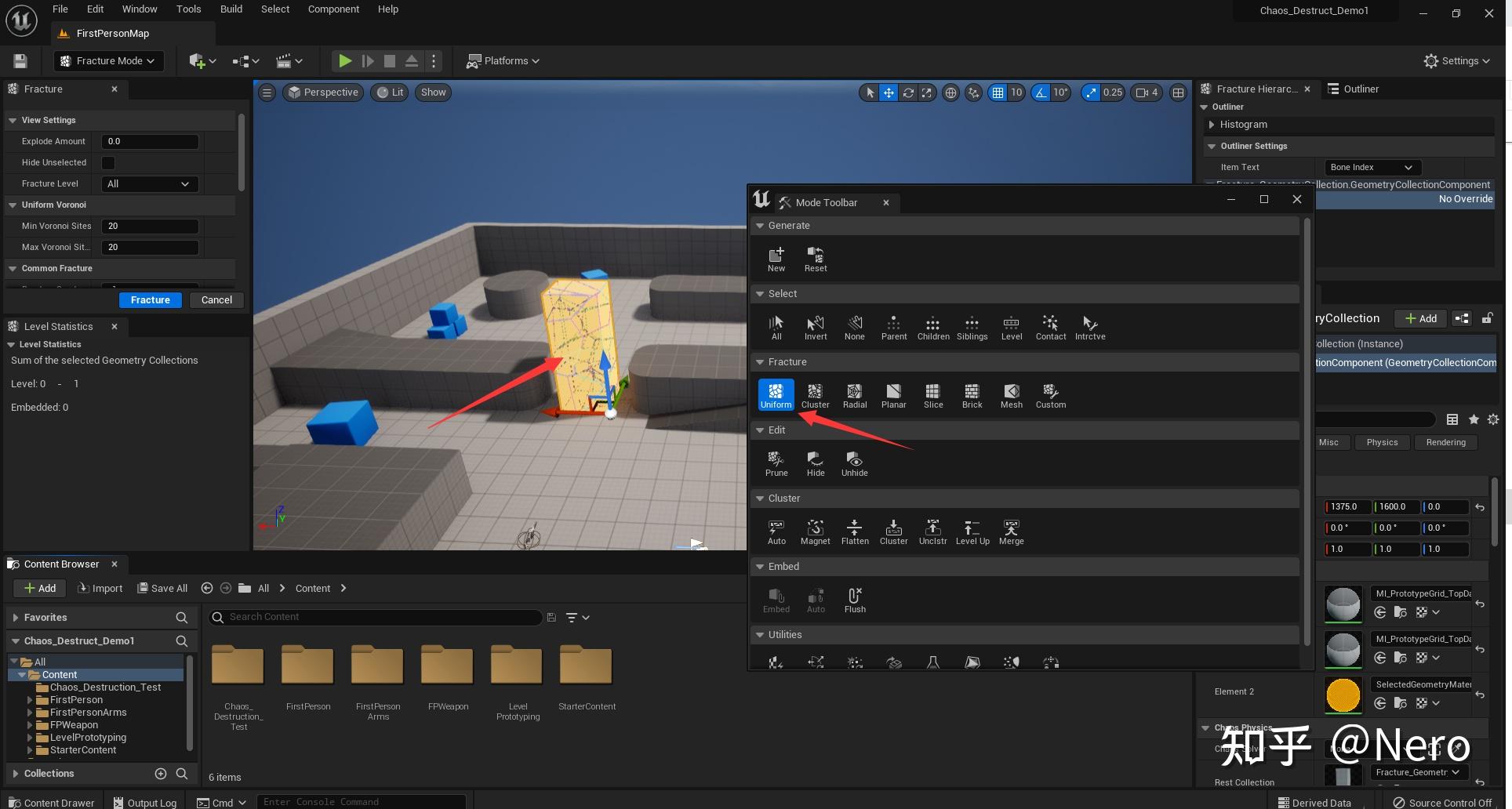 UE5 Chaos Destruction - 知乎