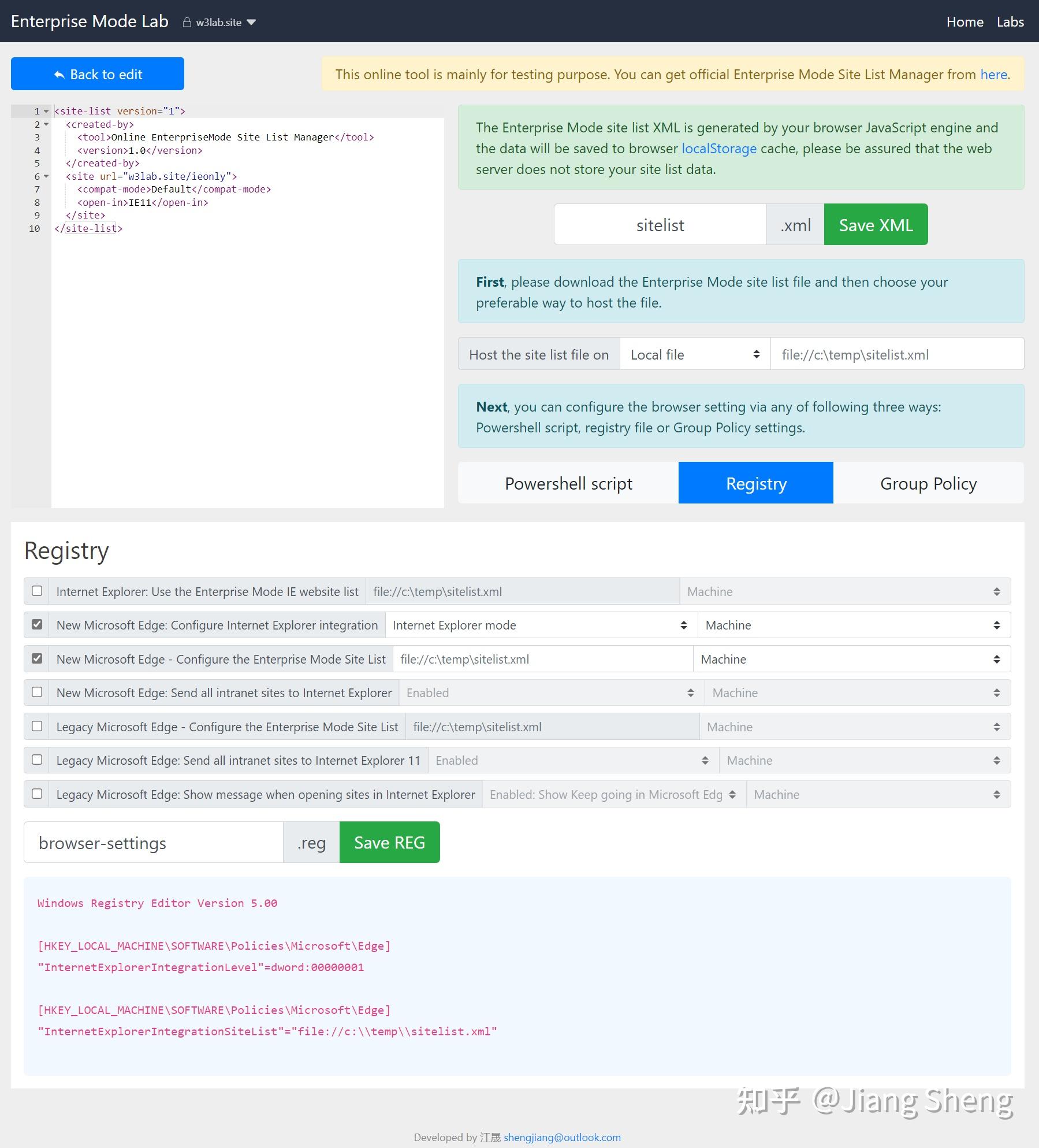 开启Edge双引擎模式，如何配置Edge的IE Mode（IE模式）来运行只兼容IE的站点 - 知乎