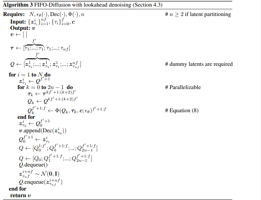 FIFO-Diffusion 无需训练的长视频生成 - 知乎