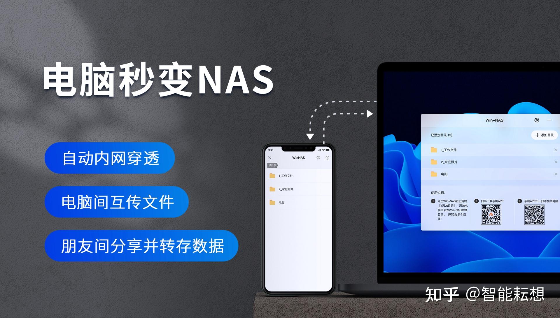 WinNAS 轻松搭建 Windows NAS 从而远程访问自己的电脑 - 知乎