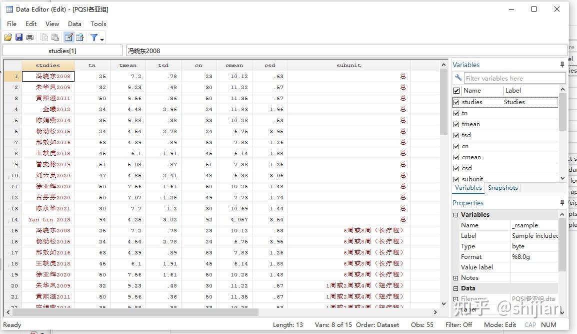 meta分析stata教程 - 知乎