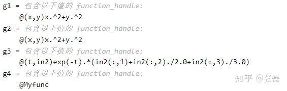 MATLAB函数专题——基础篇 - 知乎