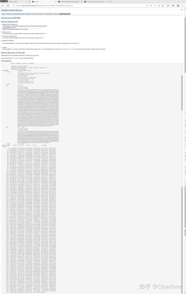 如何将序列上传至NCBI，Feature table如何制作及注意事项 - 知乎