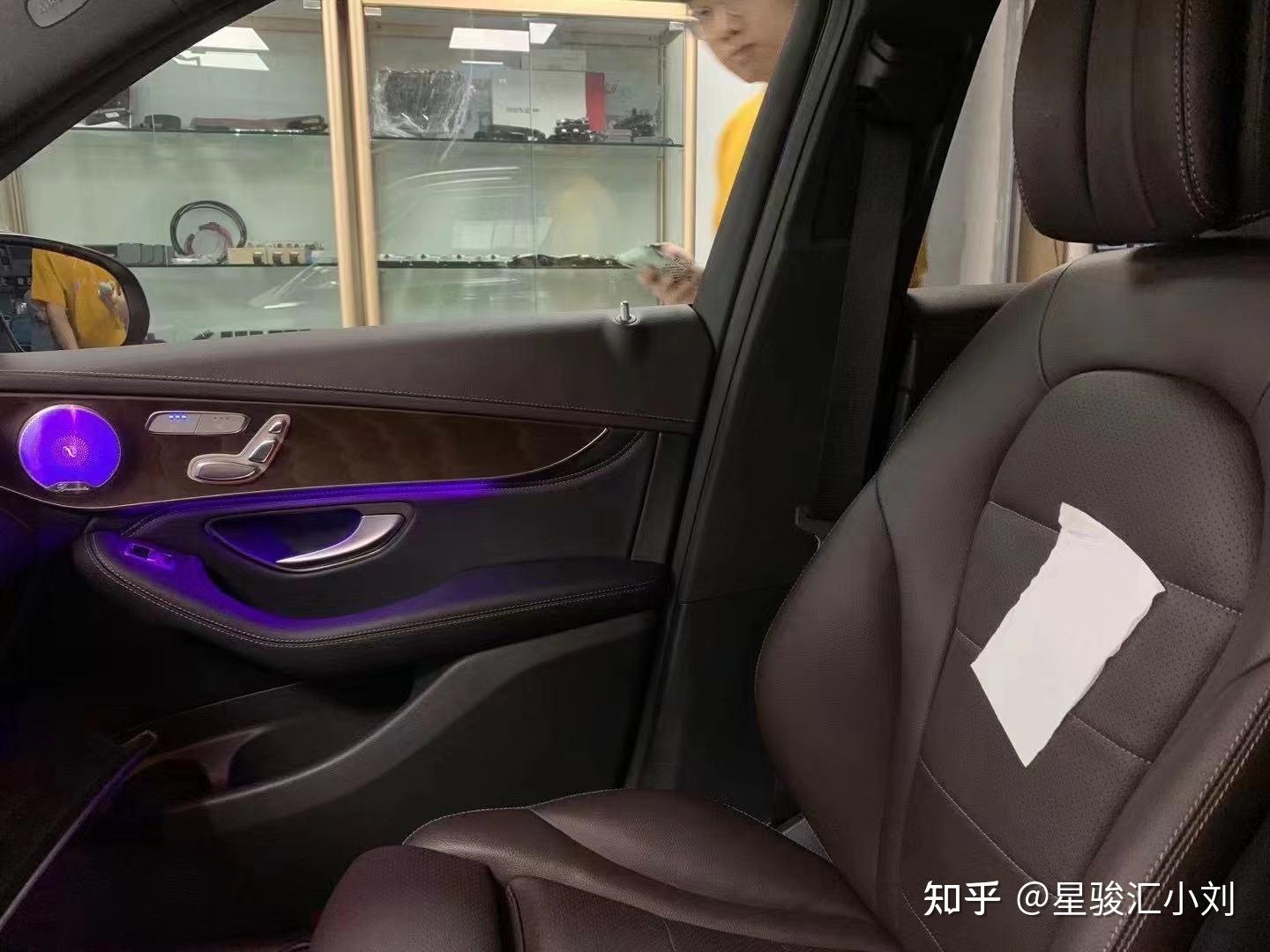 20款奔驰GLC300L改装原厂前排通风座椅效果，吹风吸风效果显著 - 知乎