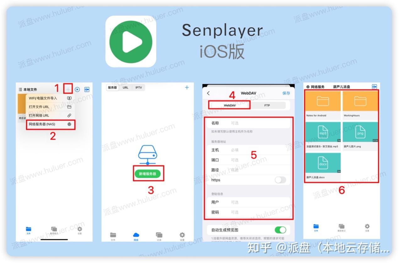 WebDAV之π-Disk派盘 + Senplayer - 知乎