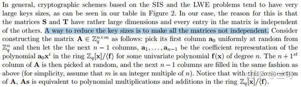 格密码笔记 - LWE 与 RLWE 的关系 - 知乎