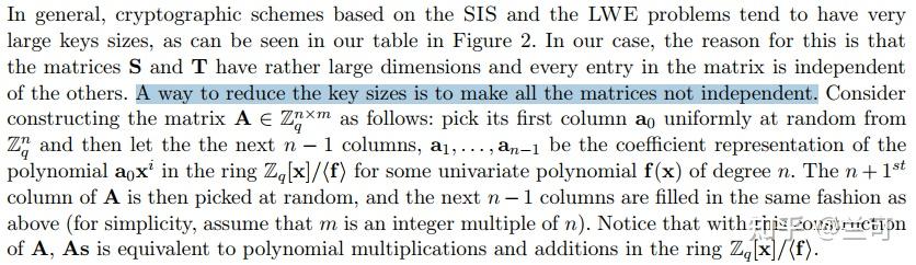 格密码笔记 - LWE 与 RLWE 的关系 - 知乎