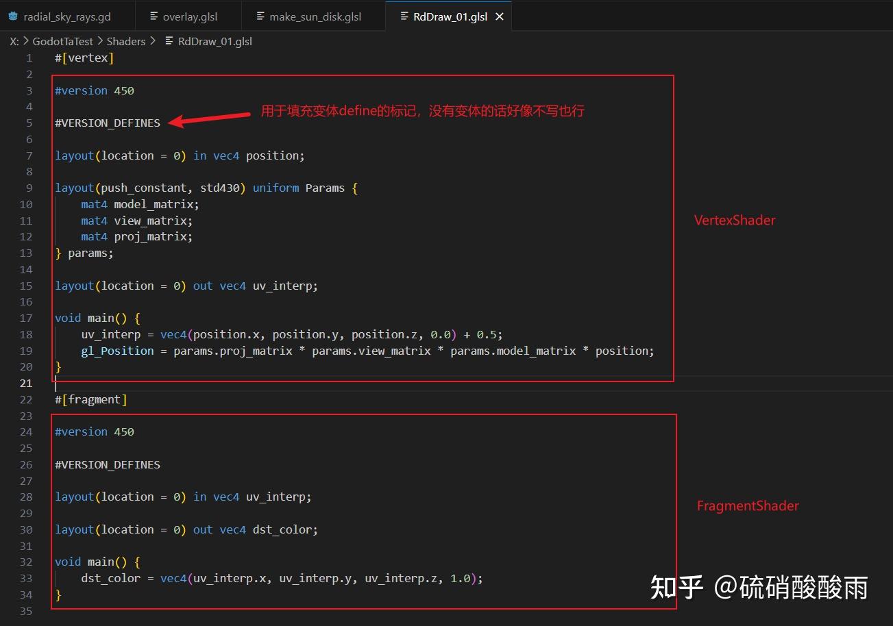 【Godot】使用GDScript直接生成Mesh Draw Command绘制几何体 - 知乎