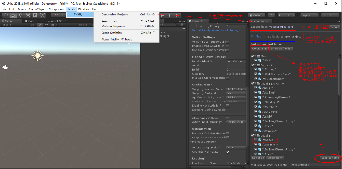 Tridify: Unity导入带属性的3D BIM/CAD模型 - 知乎