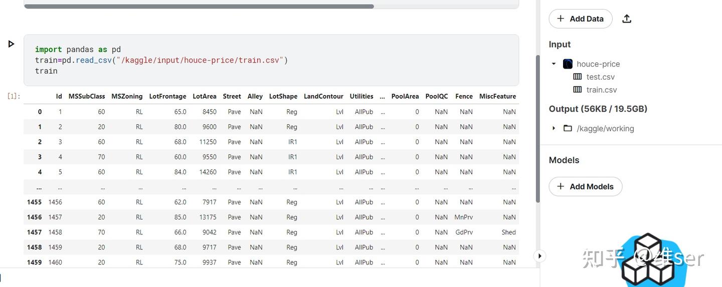 kaggle入门必备操作之读取数据集 - 知乎