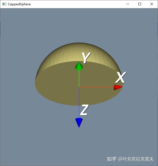 VTK官方示例Python版171 - CappedSphere.py - 知乎