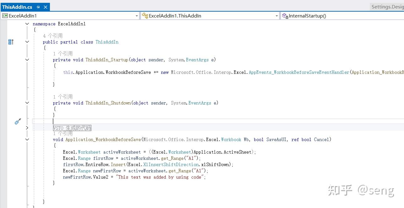 使用Visual Studio 开发Excel插件(VSTO)101 - 知乎