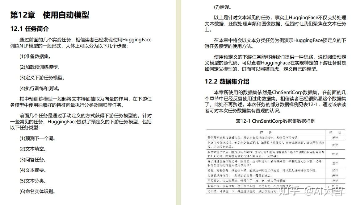 310页 |《HuggingFace自然语言处理详解——基于BERT中文模型的任务实战》（附PDF） - 知乎
