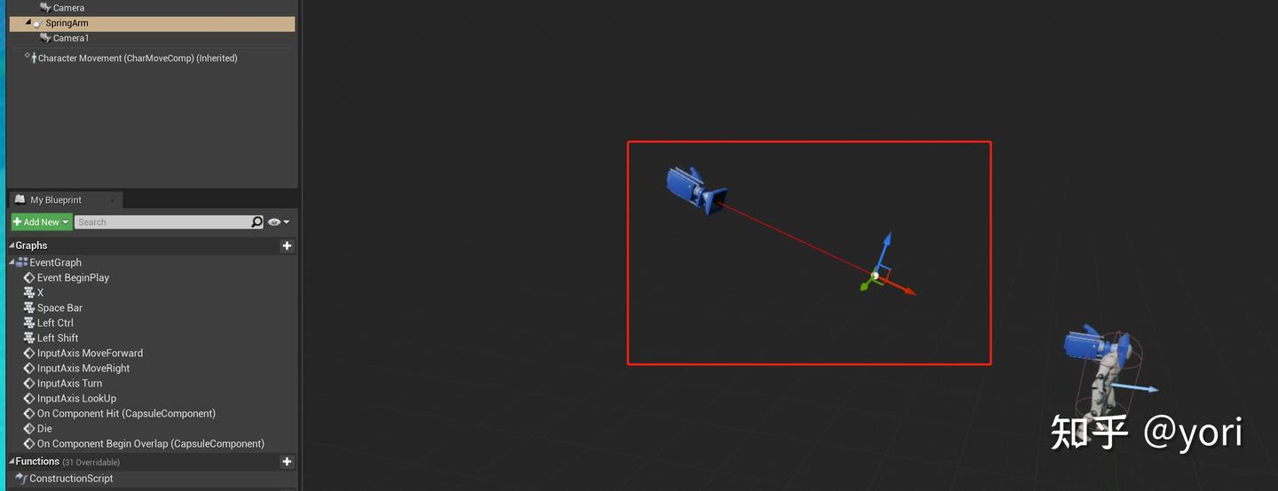 UE4 Camera系统使用与源码分析 - 知乎