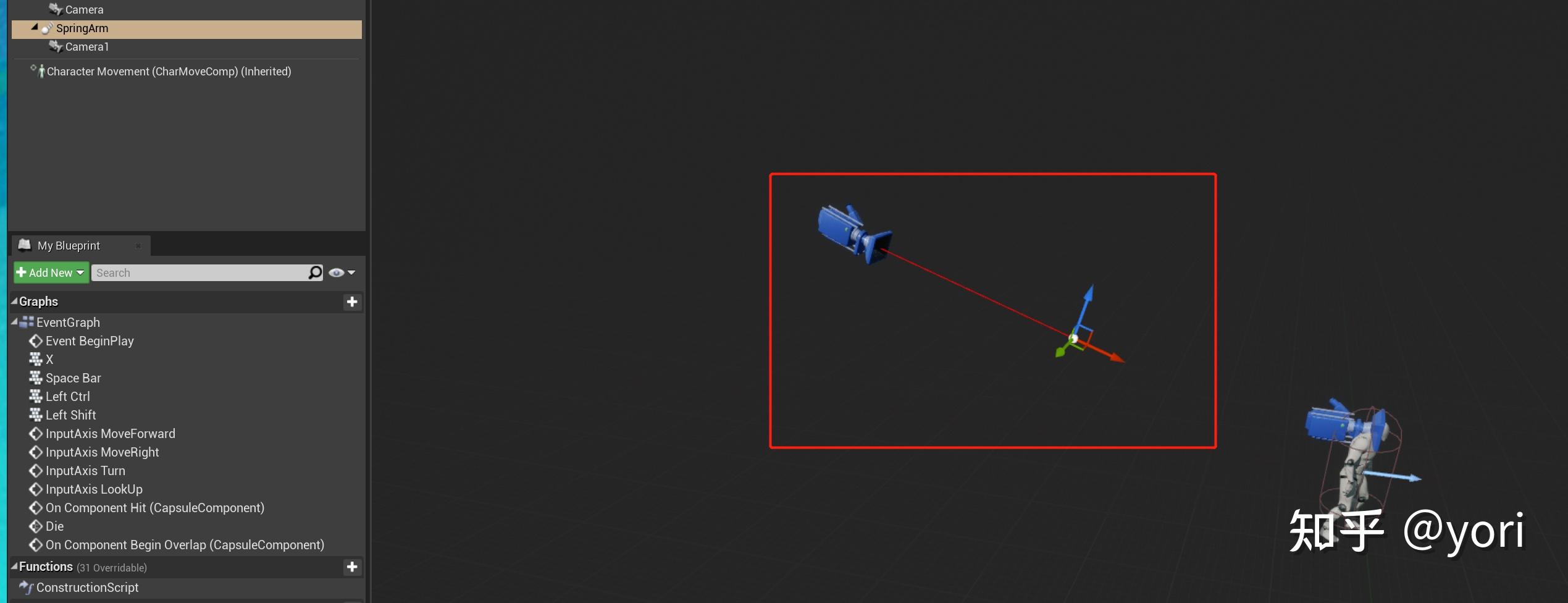 UE4 Camera系统使用与源码分析 - 知乎